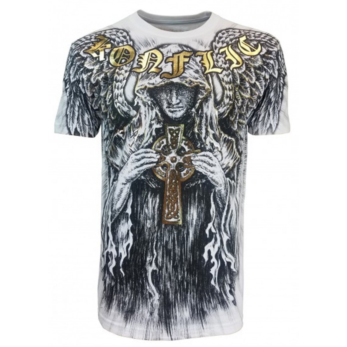 Konflic Clothing - Stranger T-Shirt Califas - La Marca del diablo ...